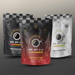 EVERY CUP OF RPM COFFEE IS